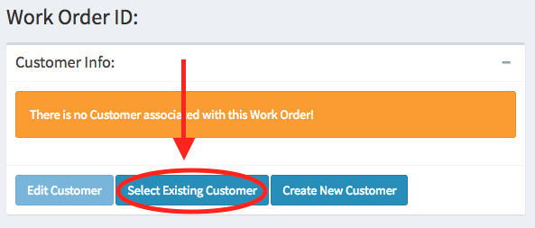 Customer Information Panel | Hibbitts Auto Pro