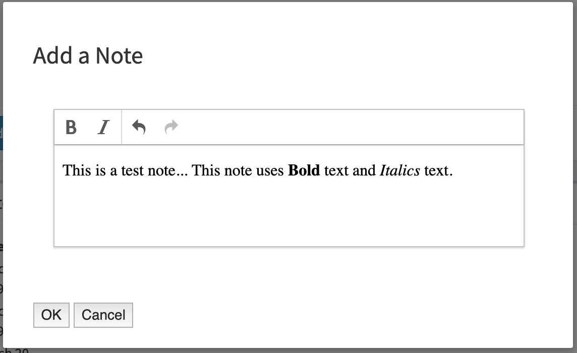 Managing Notes Within A Work Order | Hibbitts Auto Pro